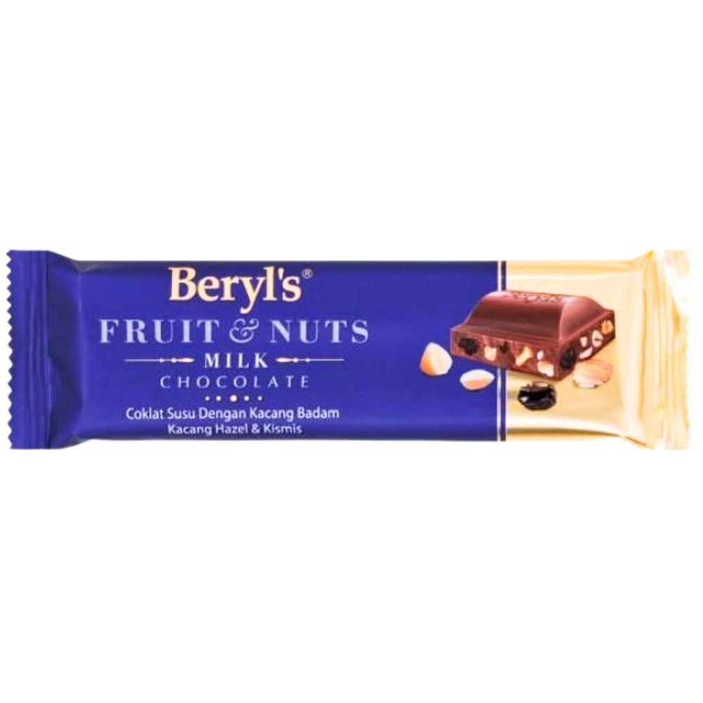 Beryls Assorted Dark Milk Chocolate Bar 40g - 160g – Beehive Chocolate ...